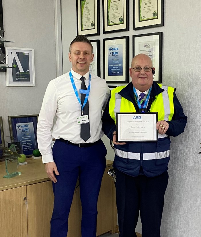 ‘Employee of the Month’ Jason hits significant milestone in 2022 - ASG