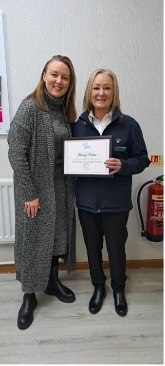 Excellent customer service wins Mandy Parker Employee of the Month - ASG